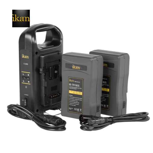 Ikan PRO POWER KIT W/ 2 X IB-TR192 BATTERIES & DUAL CHARGER - Dubai, UAE