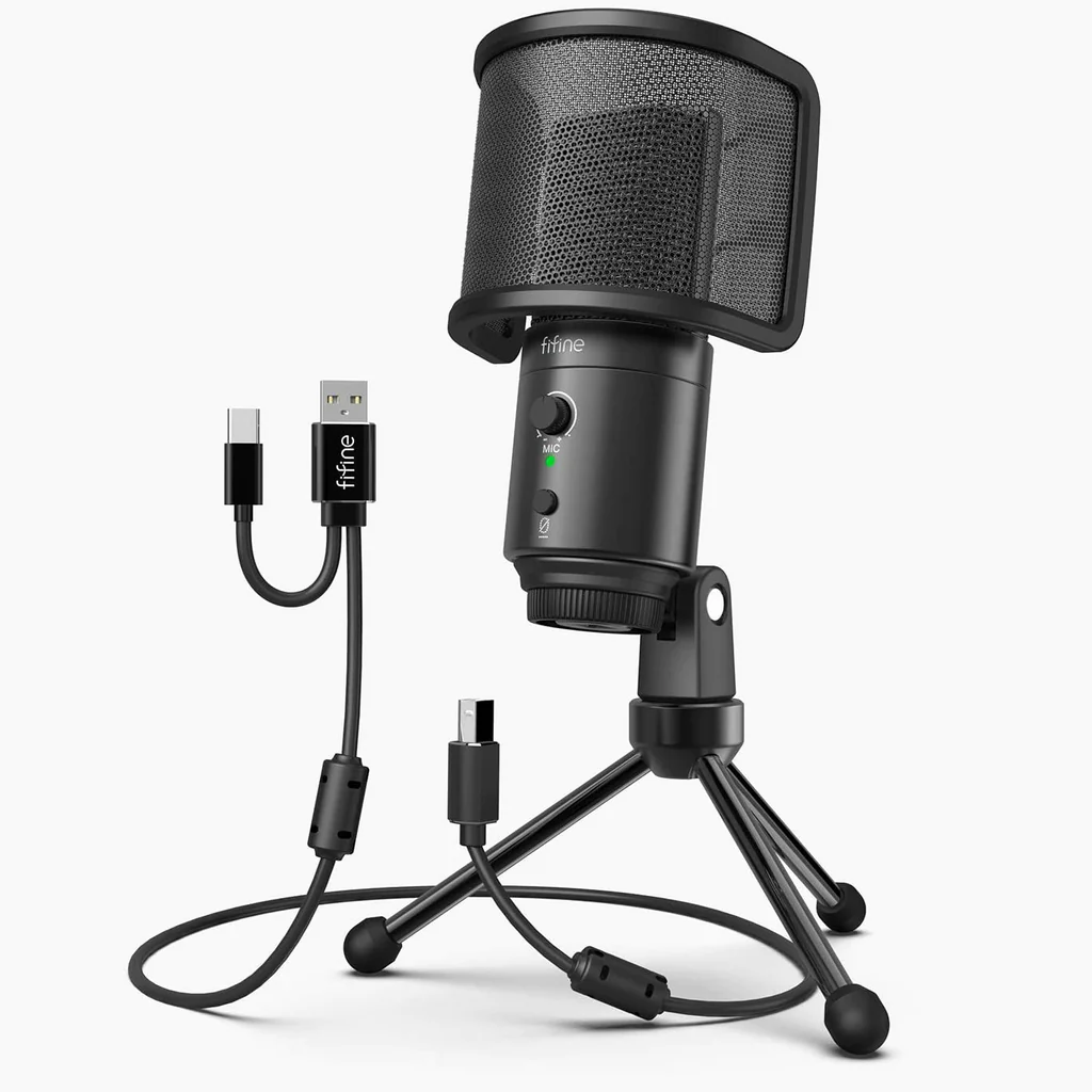 FIFINE K683A STUDIO CONDENSER USB TYPE-C MICROPHONE - Dubai, UAE