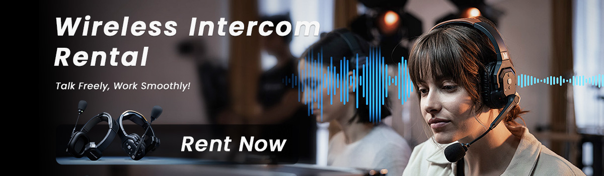 Wireless Intercom System Rental - AWPRO - Dubai, UAE